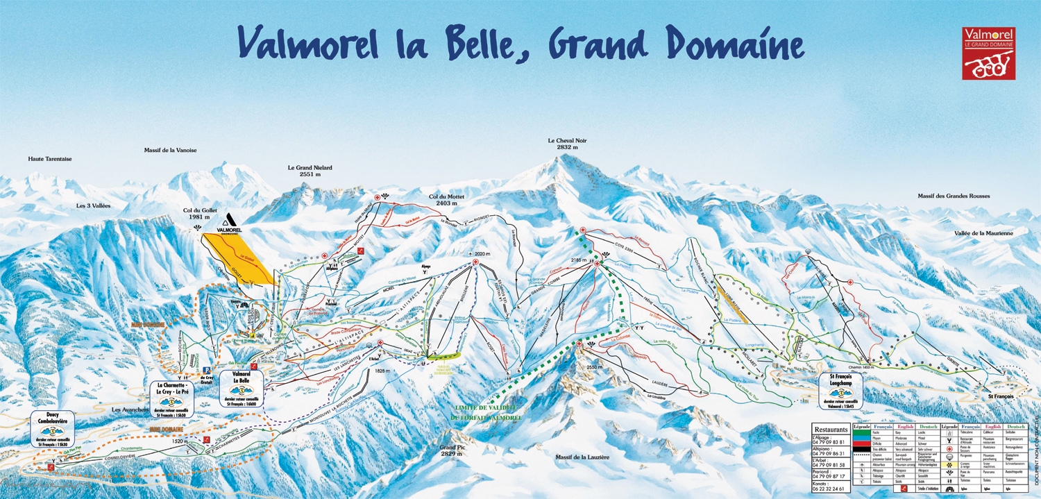 Estación de esquí Valmorel, Alpes Franceses - Alpeski Especialistas de ...